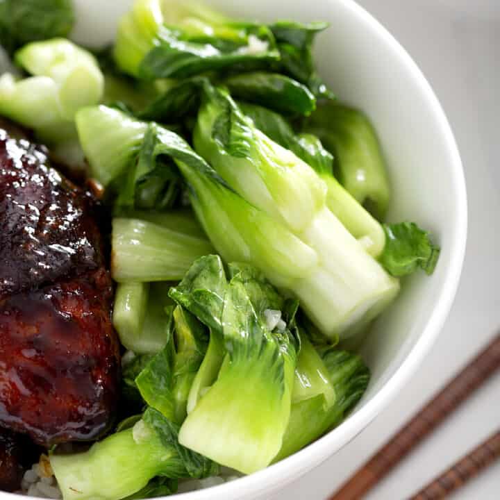 Garlic Shanghai Bok Choy | The Honest Spoonful